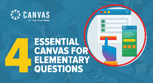4 Essential Canvas for Elementary Questions