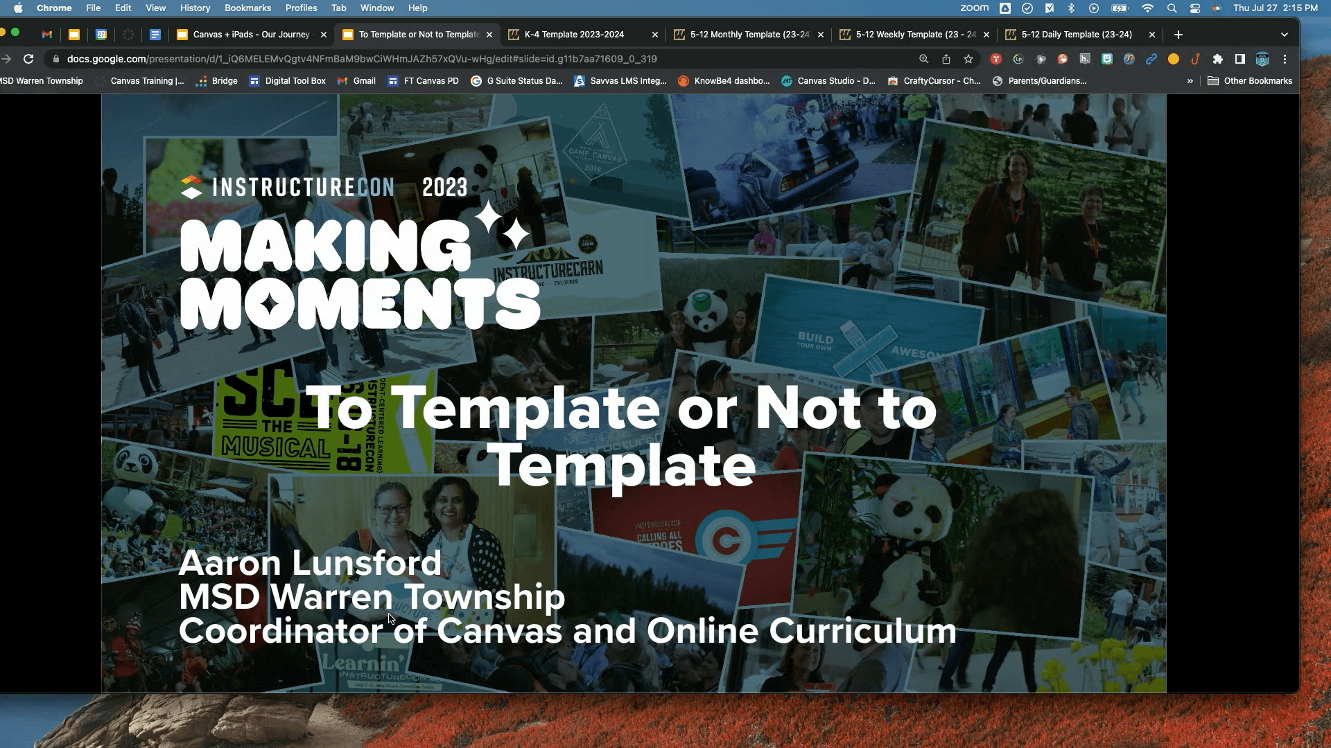 To Template or NOT to Template? | Instructure