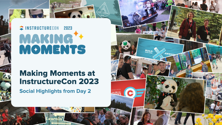 Social Highlights from Day 2 of InstructureCon 2023